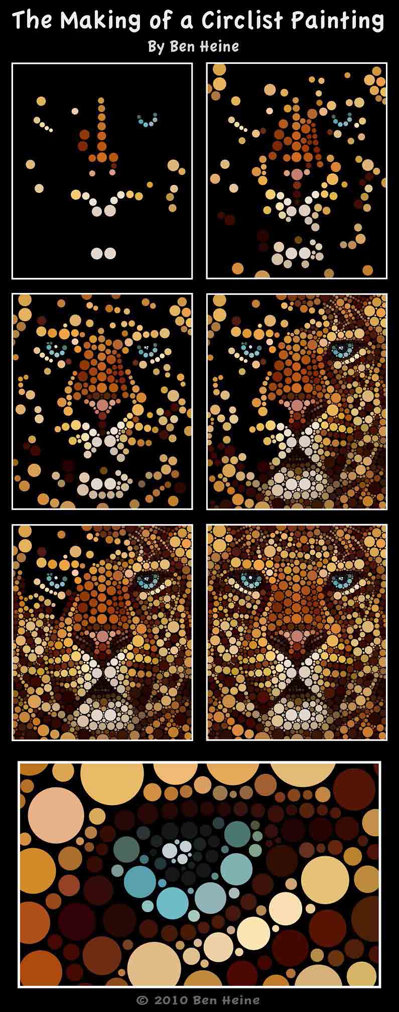 Art Made Entirely of Circles by Ben Heine » TwistedSifter