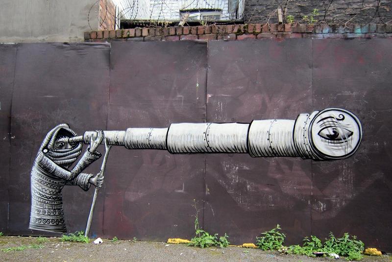 Incredible Street Art Illustrations by Phlegm » TwistedSifter
