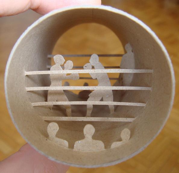 Beautiful Miniature Paper Art Scenes [30 pics] - TwistedSifter