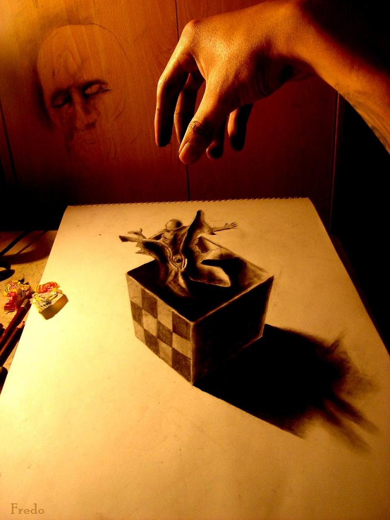 Unbelievable 3D Drawings by 17-year-old Fredo [25 pics] » TwistedSifter