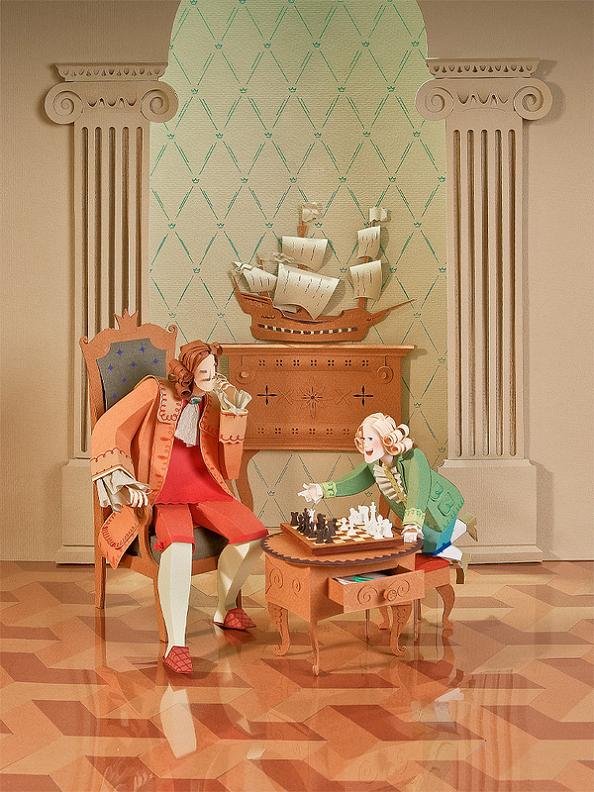 An Incredible Paper Collage Scene from Start to Finish » TwistedSifter