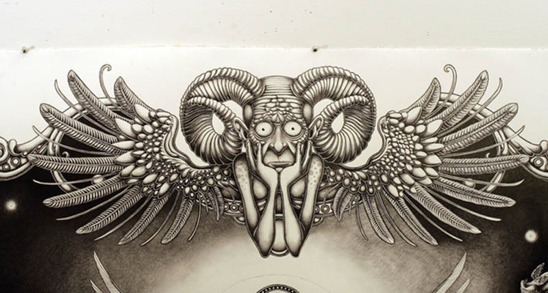 Astonishing 8 ft x 5 ft Drawing by Joe Fenton [15 pics] » TwistedSifter