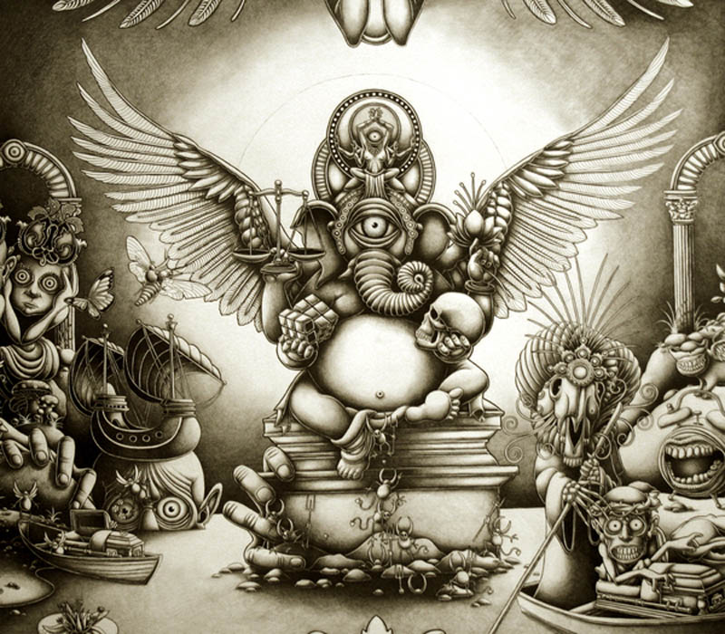 Astonishing 8 ft x 5 ft Drawing by Joe Fenton [15 pics] » TwistedSifter