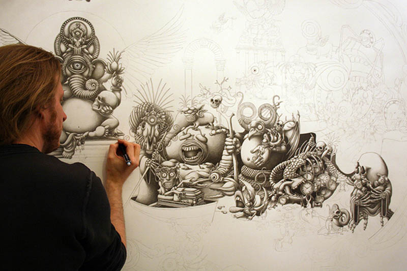 Astonishing 8 ft x 5 ft Drawing by Joe Fenton [15 pics] » TwistedSifter