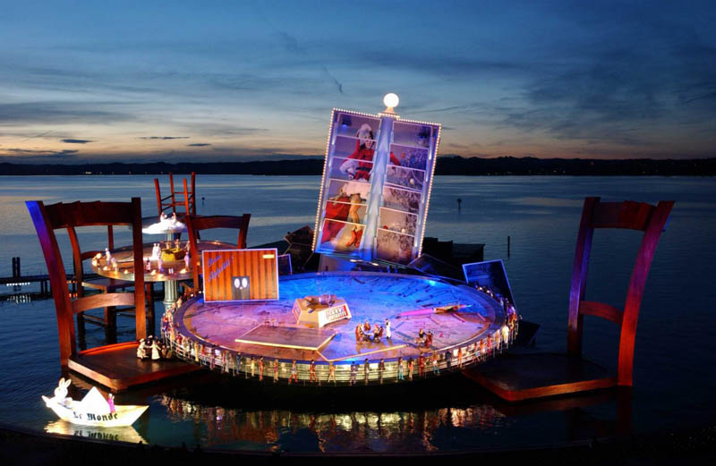 The ‘Opera on the Lake’ Stages of Bregenz » TwistedSifter