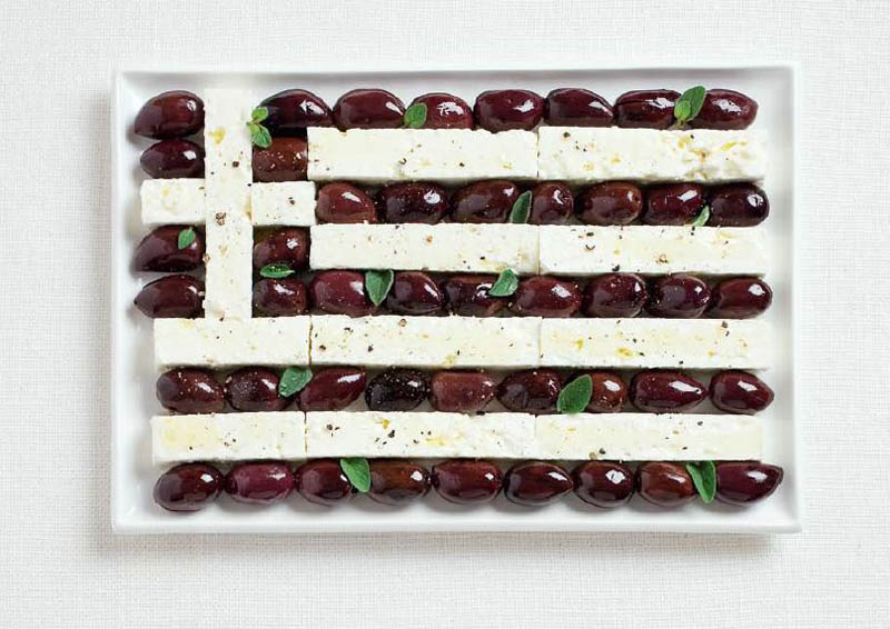 18 National Flags Made From Food - TwistedSifter