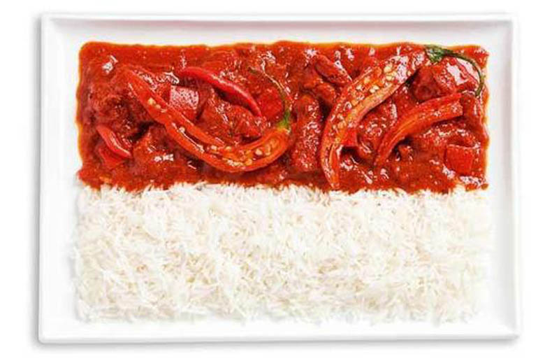 18 National Flags Made From Food - TwistedSifter