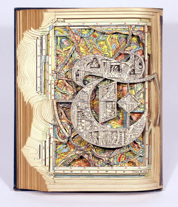 Intricate Book Art Carvings by Brian Dettmer » TwistedSifter