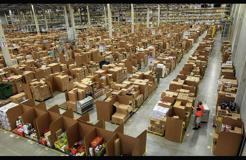 Picture of the Day: Amazon’s Gigantic Fulfillment Center in Swansea ...