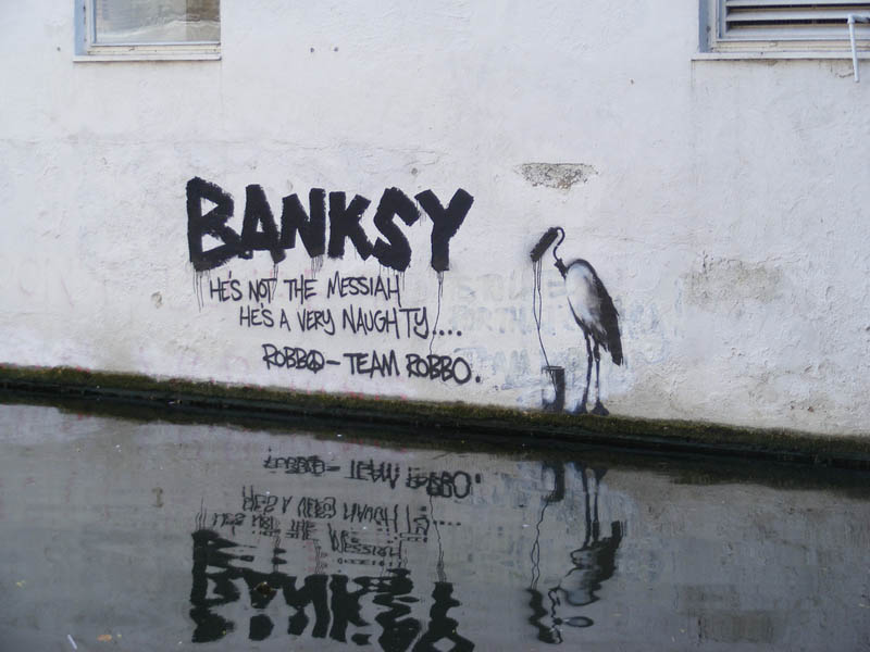 The Banksy vs Robbo War in Pictures - TwistedSifter