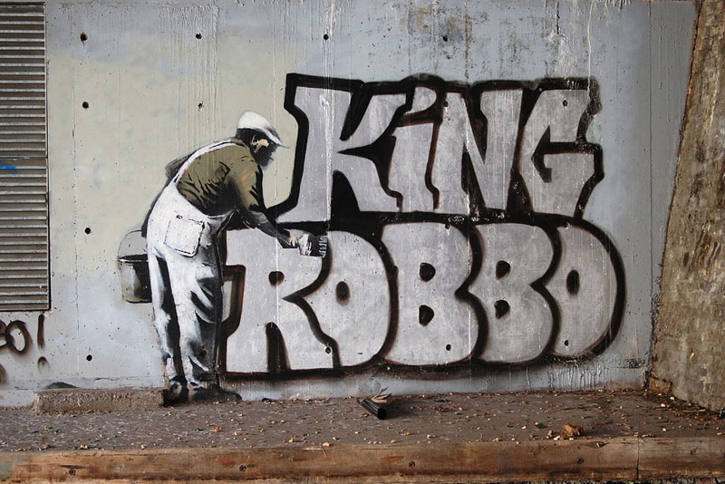 The Banksy vs Robbo War in Pictures - TwistedSifter