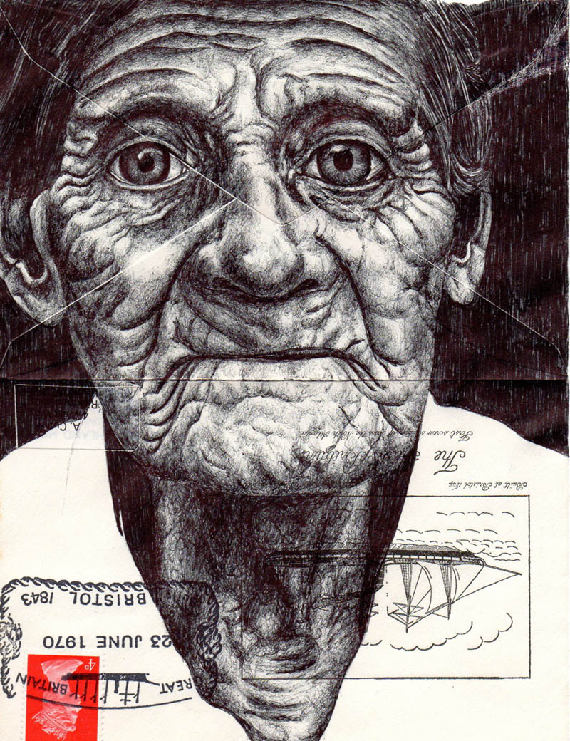 Amazing Envelope Art with a Ballpoint Pen » TwistedSifter