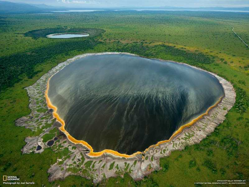 Picture of the Day: Crater Lakes in the Albertine Rift of Africa ...