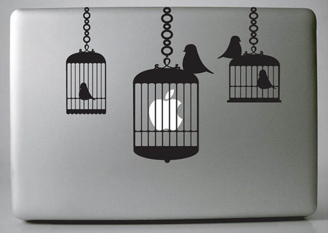 50 Creative MacBook Decals and Stickers » TwistedSifter