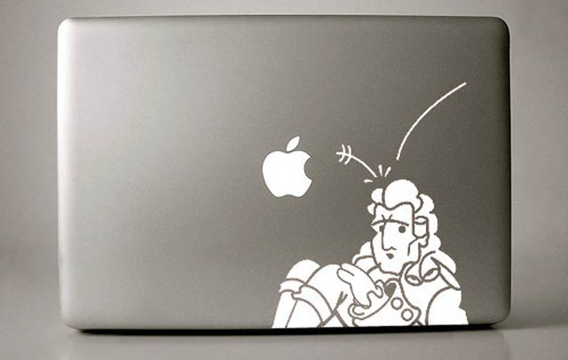50 Creative MacBook Decals and Stickers » TwistedSifter