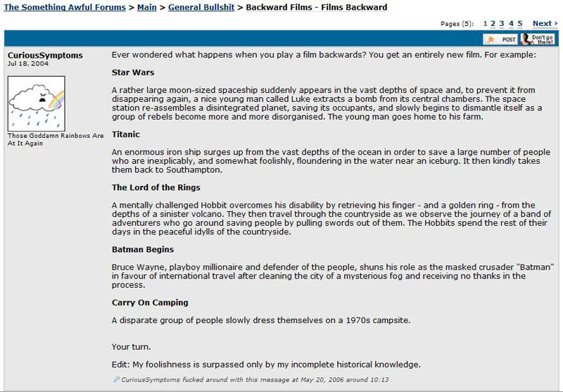 10 Movies That Would Be Better If They Were Watched Backwards ...