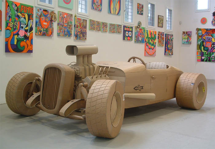 30 Amazing Sculptures Made out of Cardboard » TwistedSifter