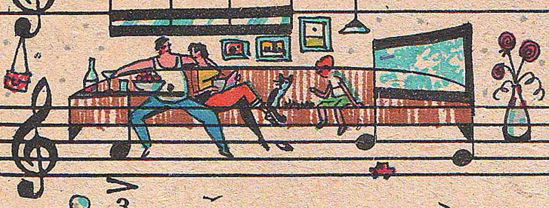 Using Art to Bring Sheet Music to Life » TwistedSifter