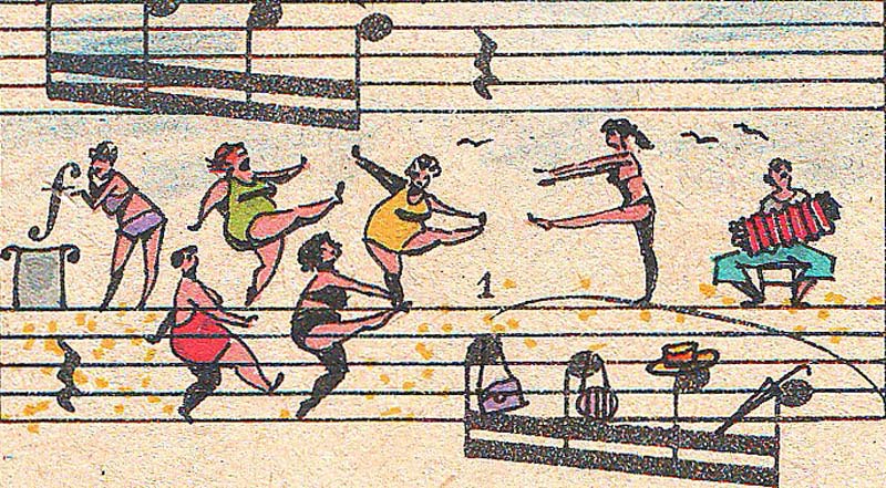 Using Art to Bring Sheet Music to Life » TwistedSifter