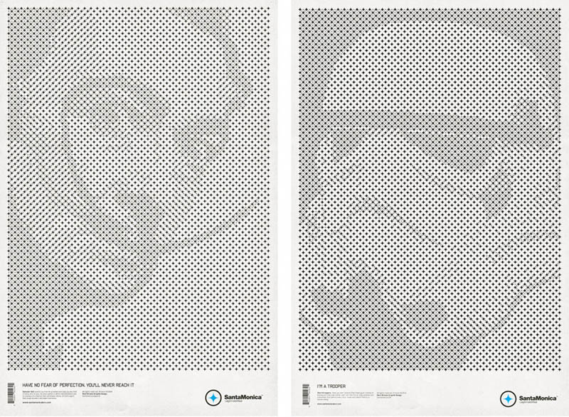 13 Creative Star Grid Posters by Mark Brooks » TwistedSifter
