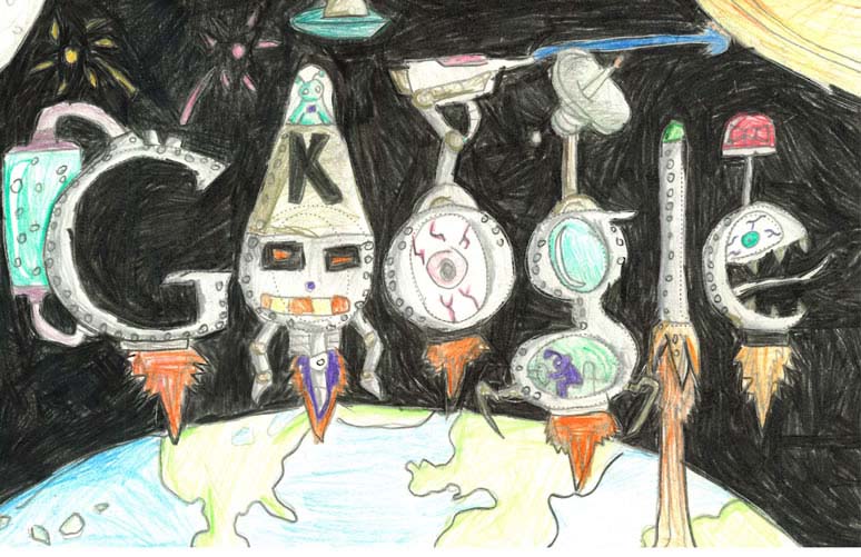 The Top 50 Google Doodle Contest Winners Gallery » TwistedSifter