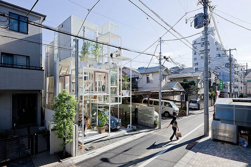 The Fully-Transparent House in Tokyo - TwistedSifter