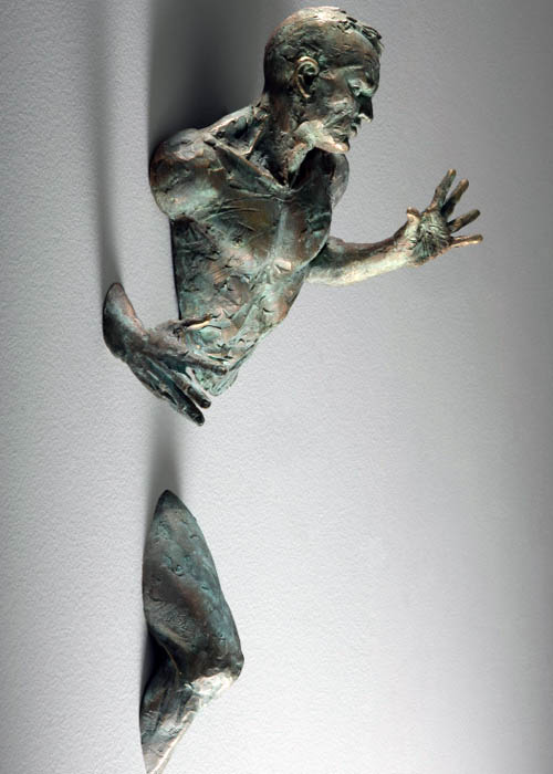 Amazing Sculptures That Emerge from Walls » TwistedSifter