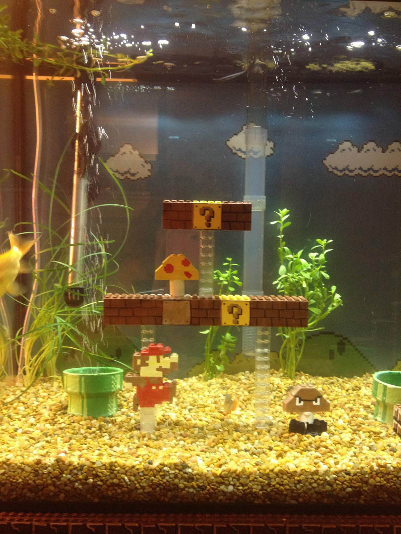 This Super Mario Fish Tank is Awesome » TwistedSifter