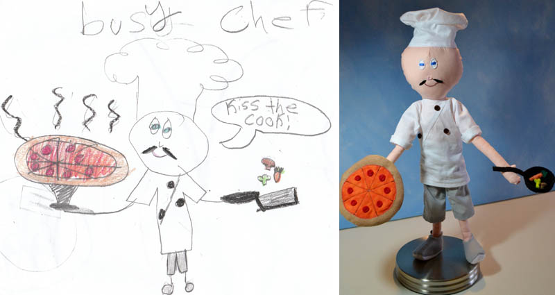 Creative Mom Turns Kids Drawings into Plush Toys - TwistedSifter
