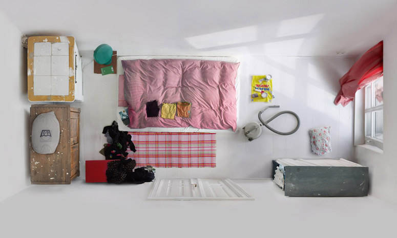 12 Unique Views of Rooms from Above - TwistedSifter