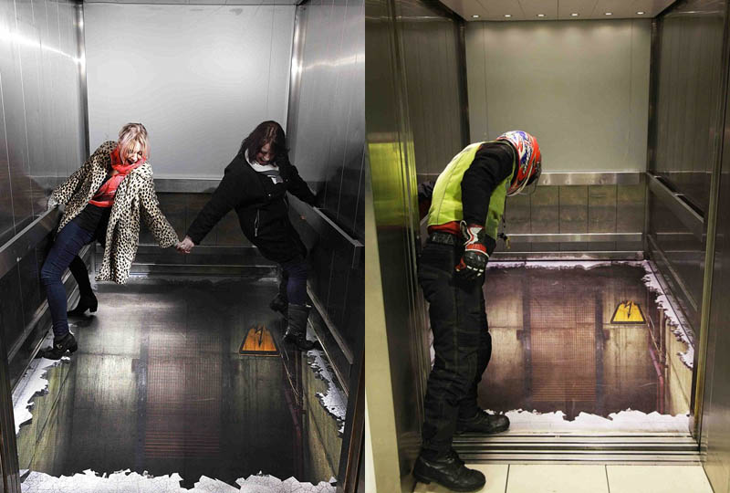 25 Really Creative Floor Sticker Ads - TwistedSifter