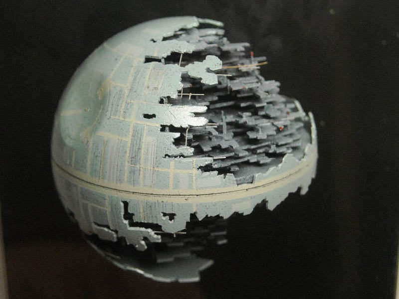 The Death Star Made From a Ping Pong Ball » TwistedSifter