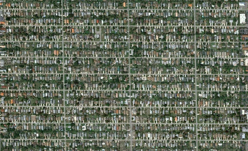 Patterns of Human Development Found on Google Maps » TwistedSifter