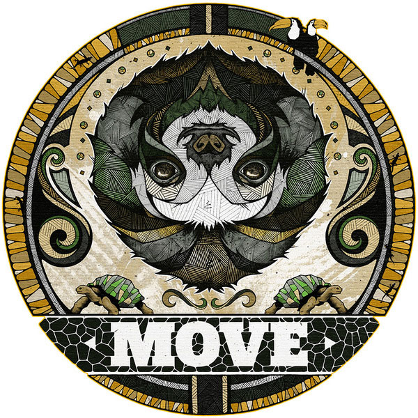 Stunning Animal Crest Illustrations by Andreas Preis - TwistedSifter