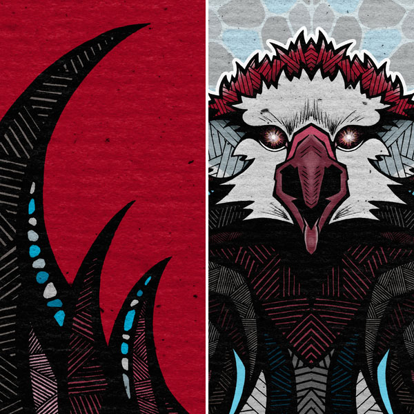 Stunning Animal Crest Illustrations by Andreas Preis » TwistedSifter