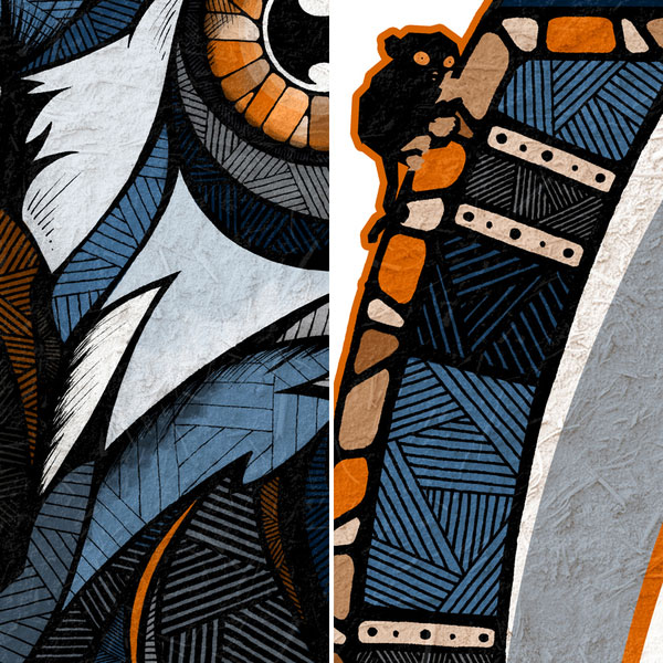 Stunning Animal Crest Illustrations by Andreas Preis » TwistedSifter