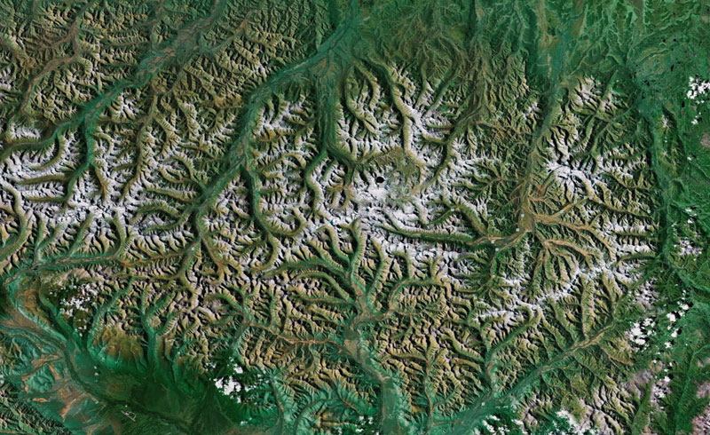 Fractal Patterns in Nature Found on Google Earth » TwistedSifter