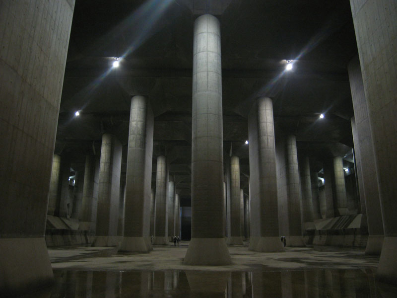 Picture of the Day: Subterranean Super-Columns in Japan » TwistedSifter