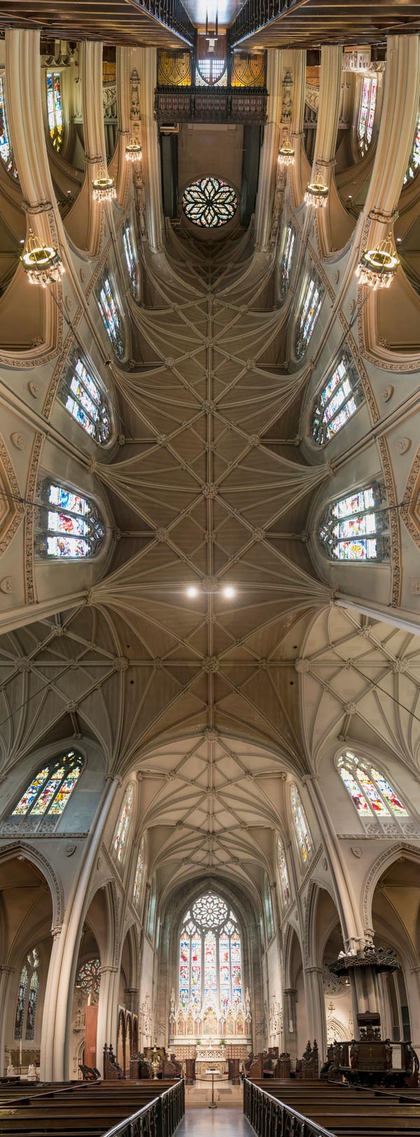 Amazing Vertical Panoramas of Church Ceilings » TwistedSifter