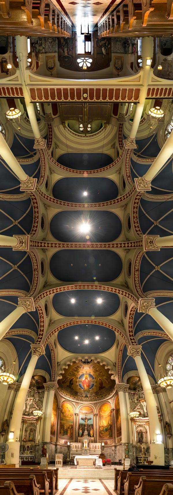 Amazing Vertical Panoramas of Church Ceilings » TwistedSifter