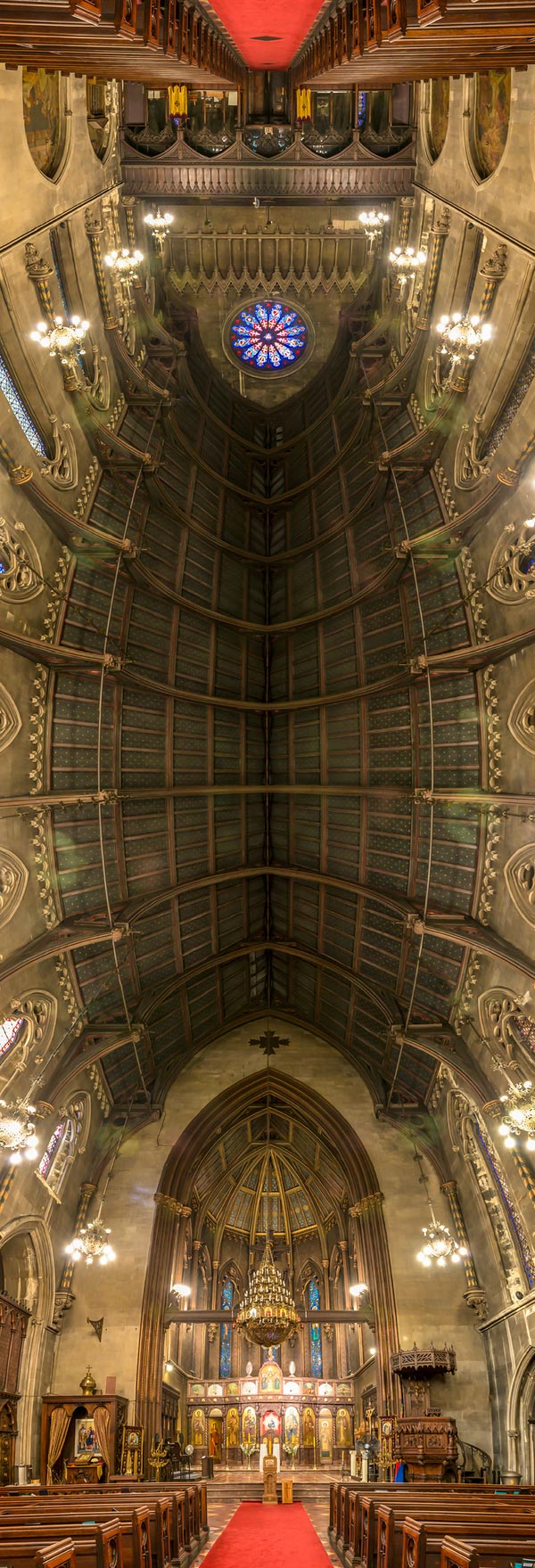 Amazing Vertical Panoramas of Church Ceilings - TwistedSifter