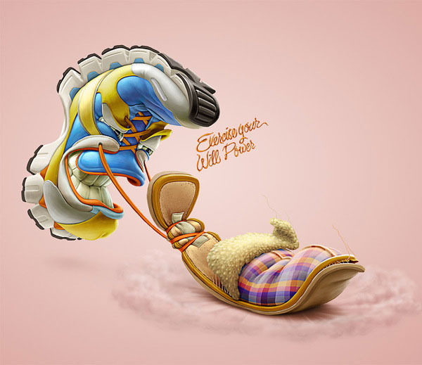 Illustrating the Daily Battles of ‘Will Power’ » TwistedSifter