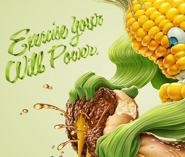 Illustrating the Daily Battles of ‘Will Power’ » TwistedSifter