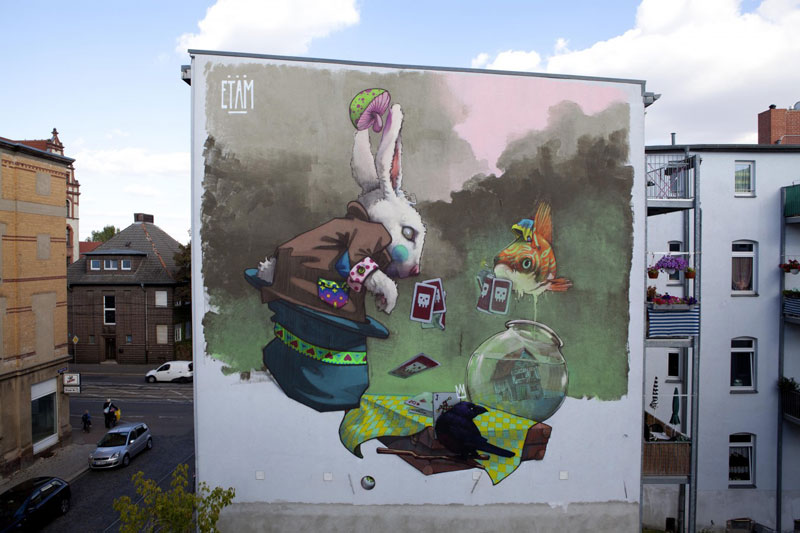 Colossal Street Art by Sainer and Bezt » TwistedSifter