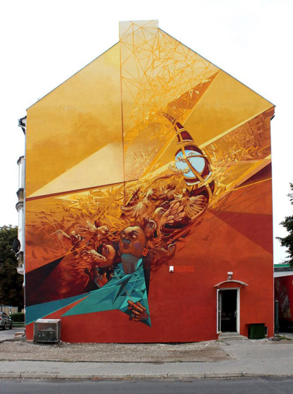 Colossal Street Art by Sainer and Bezt - TwistedSifter