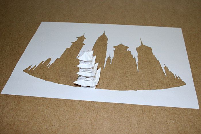 20 Sculptures Cut from a Single Piece of Paper - TwistedSifter