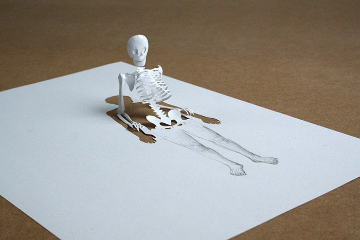 20 Sculptures Cut from a Single Piece of Paper » TwistedSifter