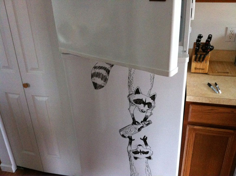 Weekly Fridge Drawings by Charlie Layton » TwistedSifter