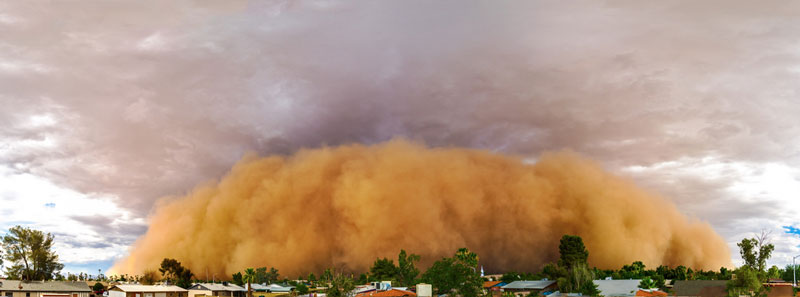 15 Ominous Photos of Dust Storms » TwistedSifter