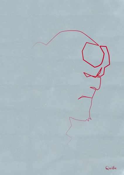 One Line Portraits by Quibe » TwistedSifter